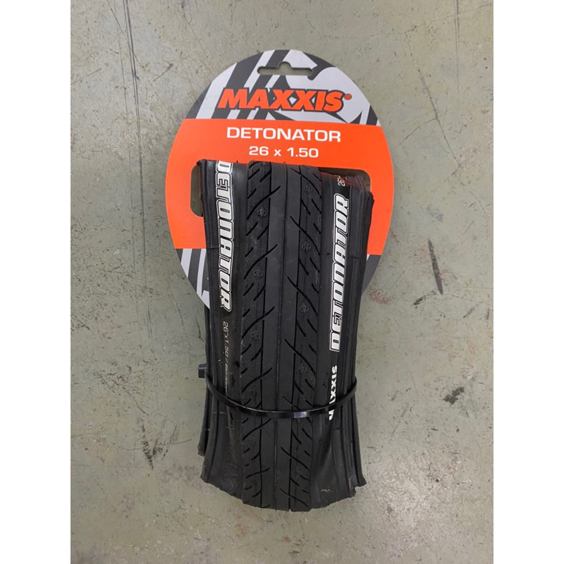(Ready Stock) Maxxis Detonator 26x1.5 Tyre - MTB Flat Tayar | Shopee ...
