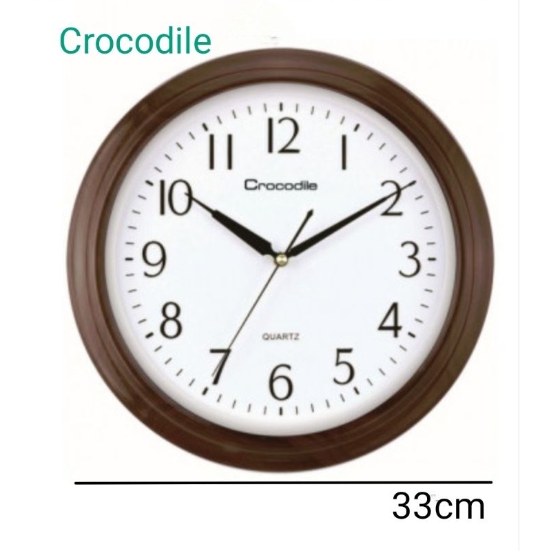 100% ORIGINAL Crocodile Wall Clock CW8169JLKS2 | Shopee Malaysia
