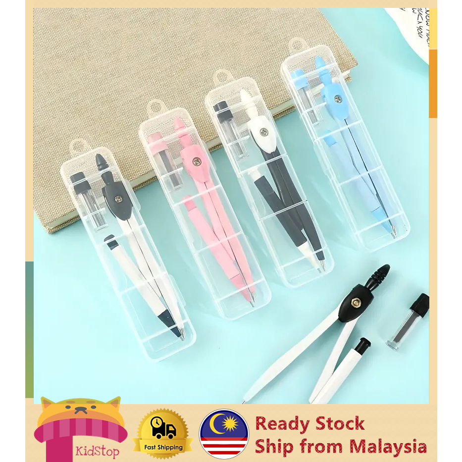Drawing Mechanical Pencil Compass Set Student Examination Metal Drawing ...