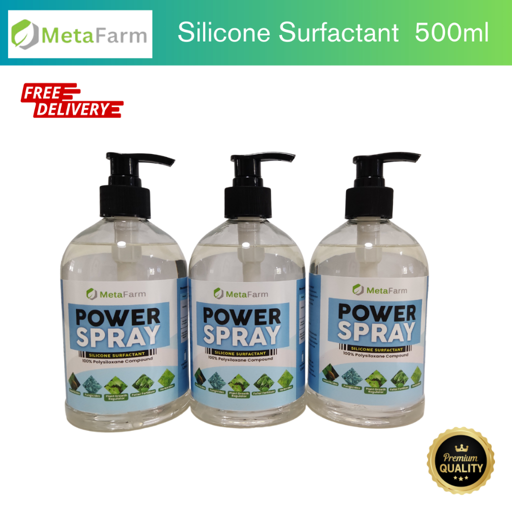 POWER SPRAY Silicone Surfactant/Silicone Adjuvant 500ml | Shopee Malaysia