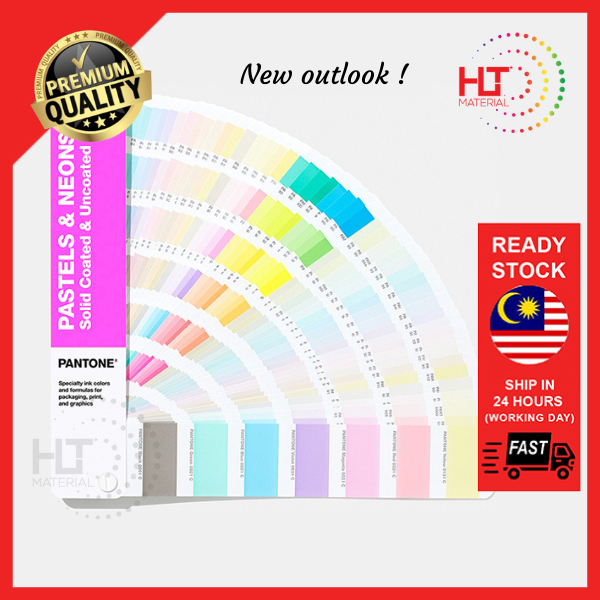 Pantone Pastels & Neon Color Solid Guide (Ready stock at Malaysia ...