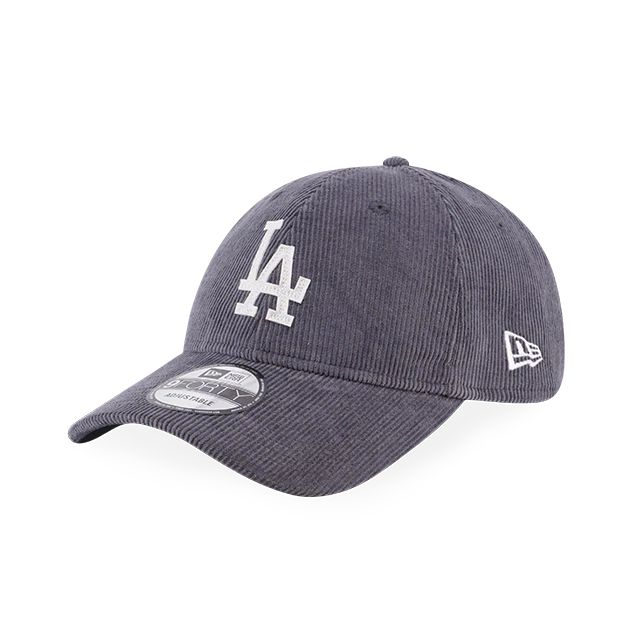 ORIGINAL NEW ERA LOS ANGELES LA Light Corduroy Grey 9FORTY STRAPBACK ...