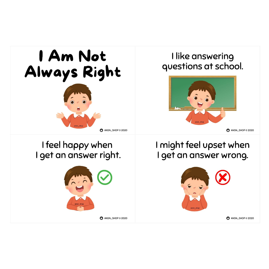 (READY MADE) SOCIAL STORY BOOK / SOCIAL SKILLS / AUTISM / KAEDAH ...