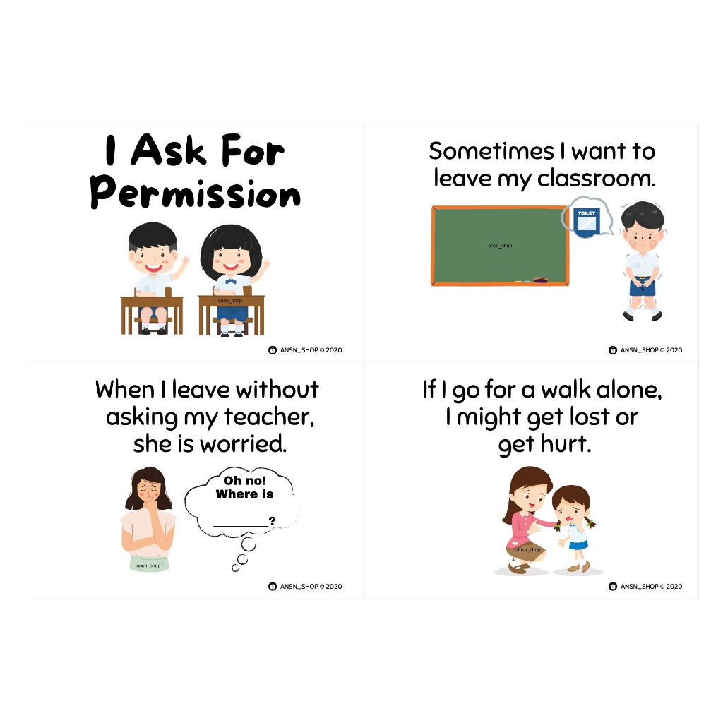 (READY MADE) SOCIAL STORY BOOK / SOCIAL SKILLS / AUTISM / KAEDAH ...