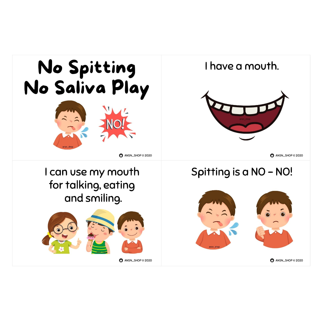 (READY MADE) SOCIAL STORY BOOK / SOCIAL SKILLS / AUTISM / KAEDAH ...