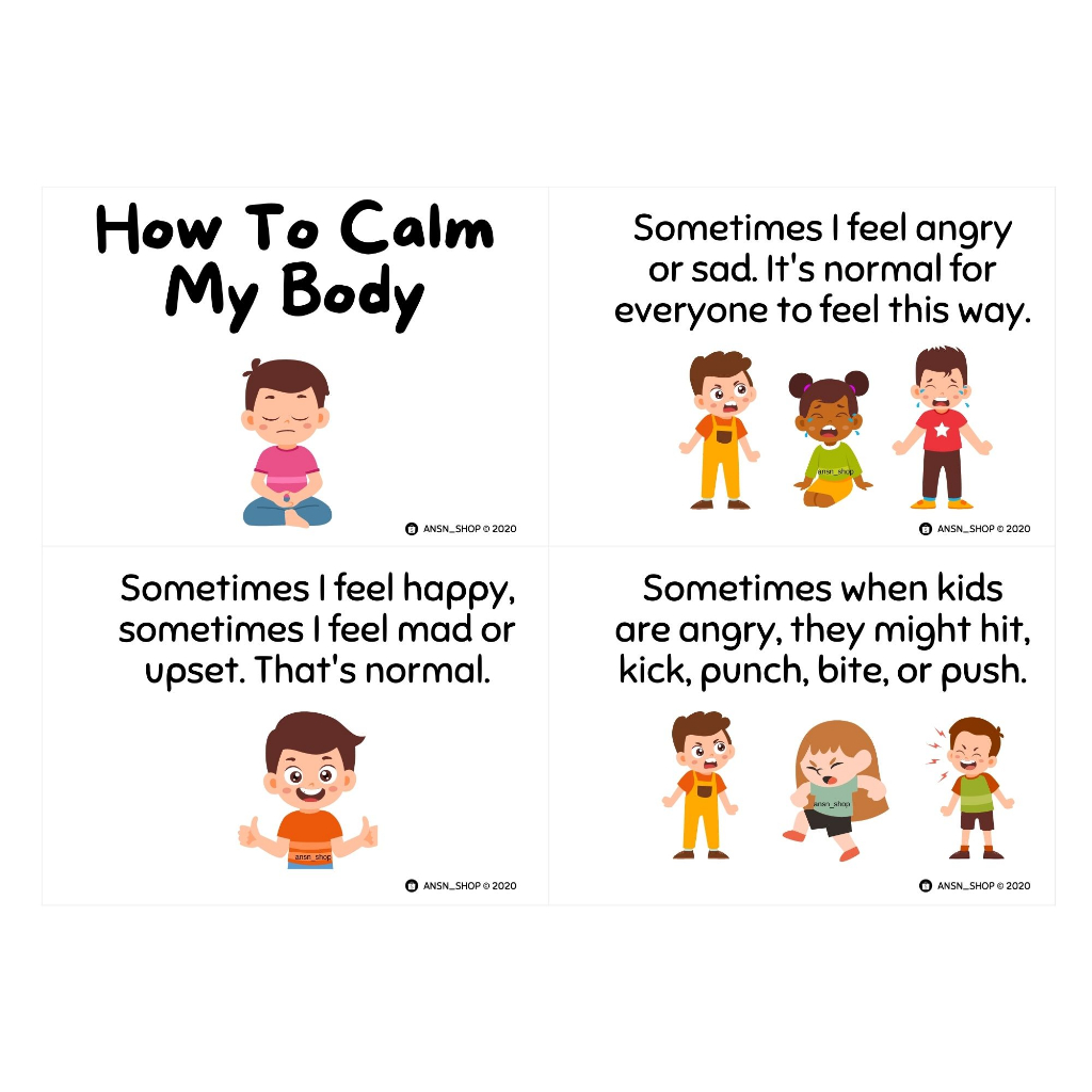 (READY MADE) SOCIAL STORY BOOK / SOCIAL SKILLS / AUTISM / KAEDAH ...