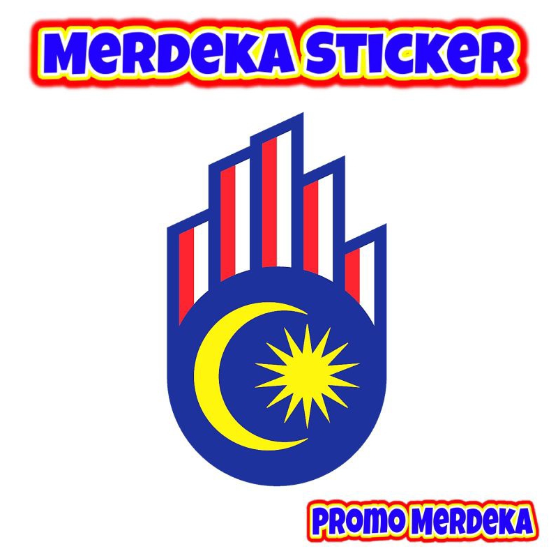 Sticker Logo Merdeka 2023 | Shopee Malaysia