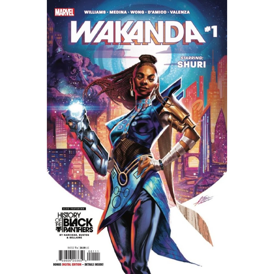 Wakanda - COMPLETE SET of 5 COMICS - Wakanda FOREVER - Marvel Comics ...