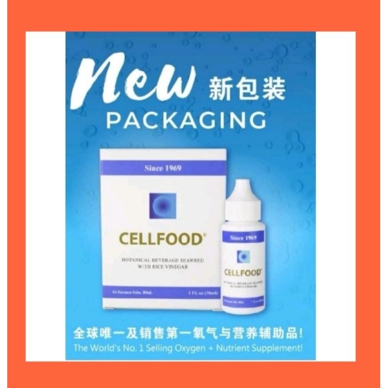 ️PROMO ️ Cellfood 30ml Sealed Bottle 100% Original (Ready Stocks ...