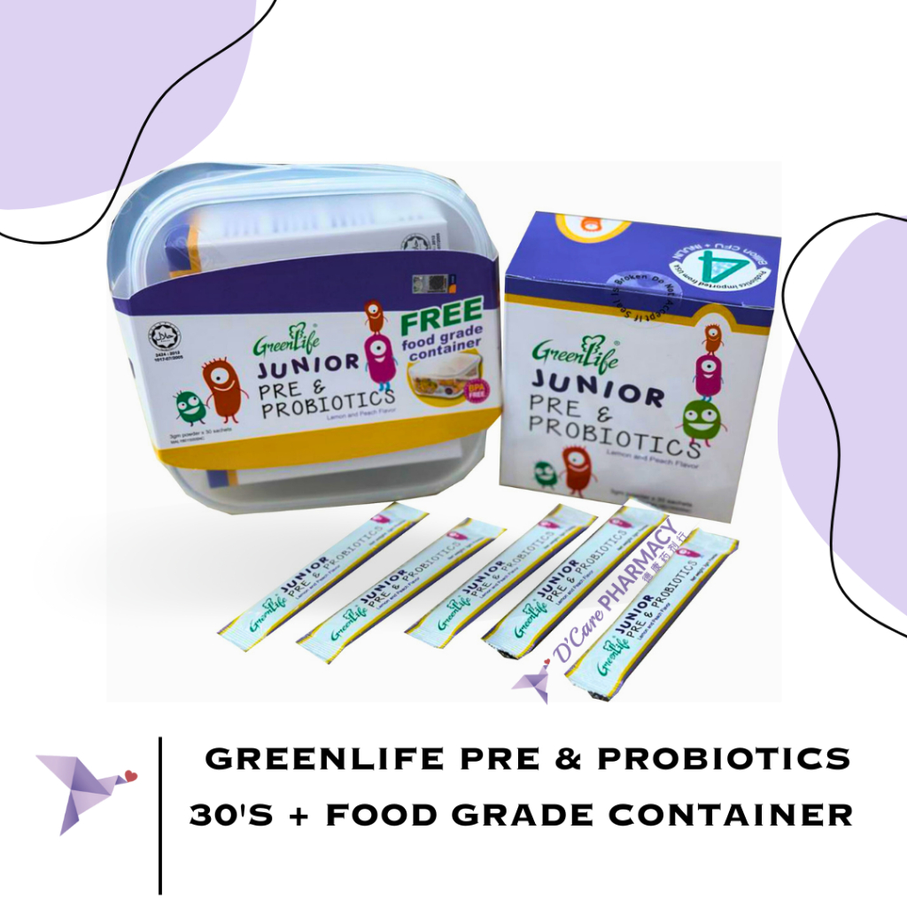 GREENLIFE PRE & PROBIOTICS 30'S + GIFT | Shopee Malaysia