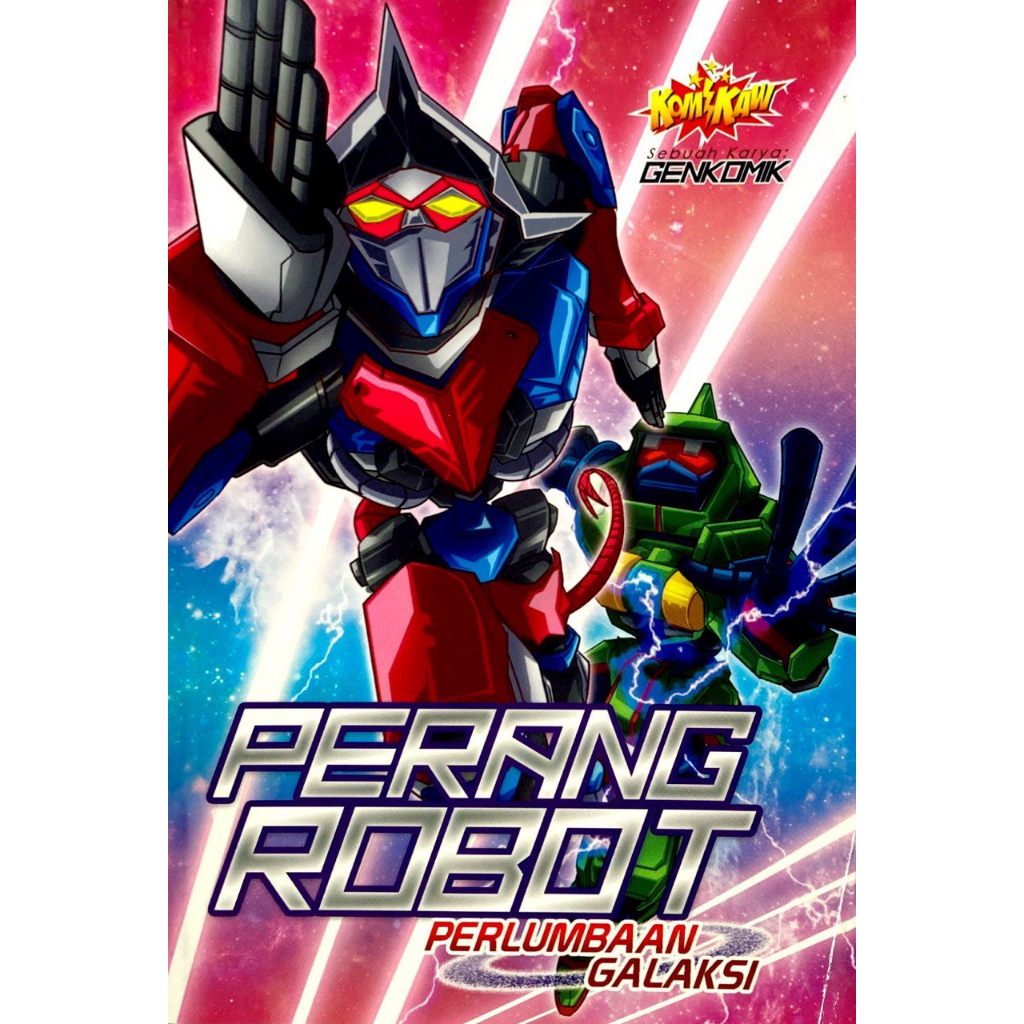 KOMIK TEMA ROBOT (Misi Robot, Gadis Robot, Liga Robot, Aku, Kau & Robot ...