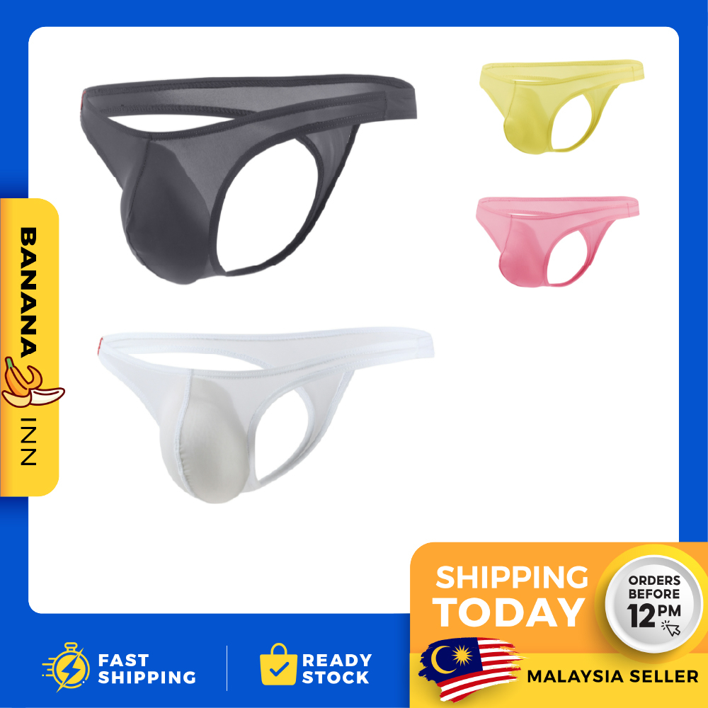 Spender Lelaki Ice Silk Men Thong Underwear | Shopee Malaysia
