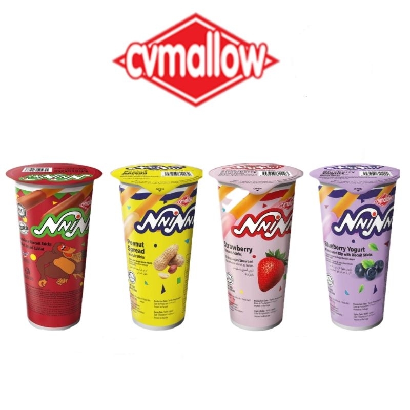[TKM] CVmallow NNI NNI Chocolate Biscuit Sticks (35g x 1cup) | Shopee ...