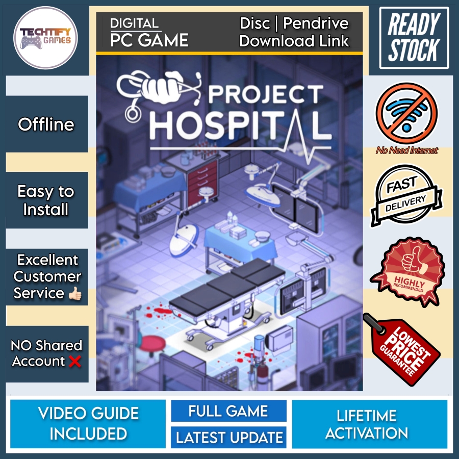 [PC Game] Project Hospital Complete Pack - Offline [Disc | Pendrive ...