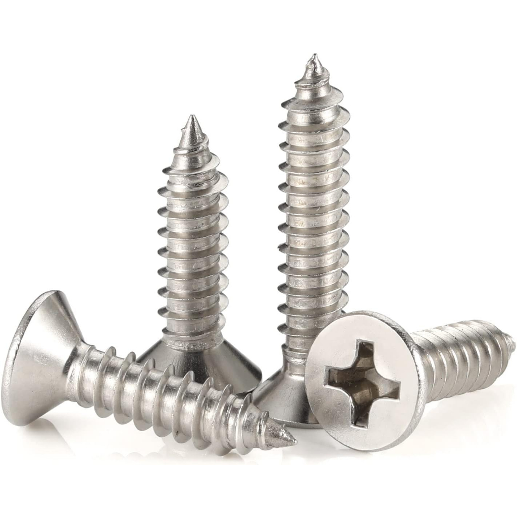 304 stainless steel screw for wallplug, bathroom rust resistance, rain ...