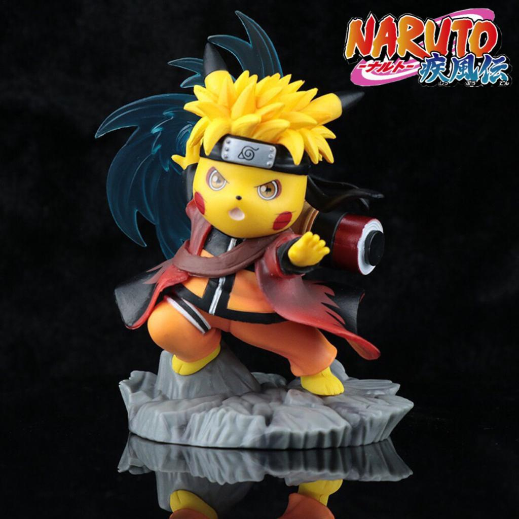 Pokemon x Naruto Shippuden Pikachu Cos Naruto Sage Mode with ...