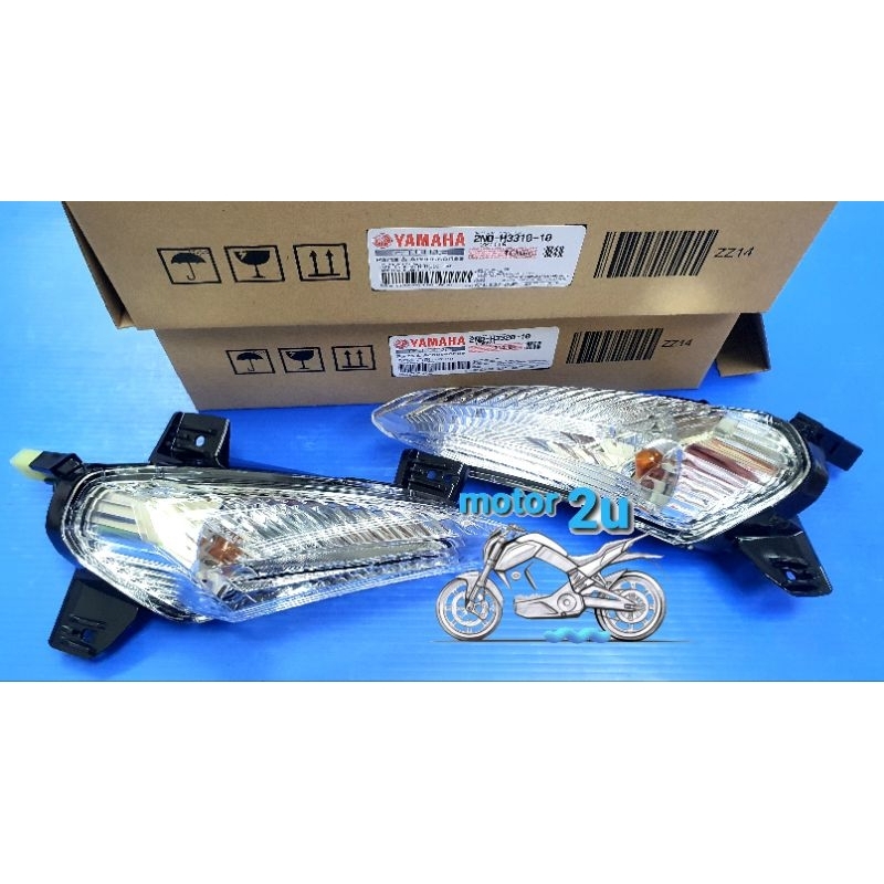 Y15 Y15ZR YSUKU Y V1 V2 Front Signal Set Original YAMAHA Clear Lampu Signal Depan Cerah | Shopee ...