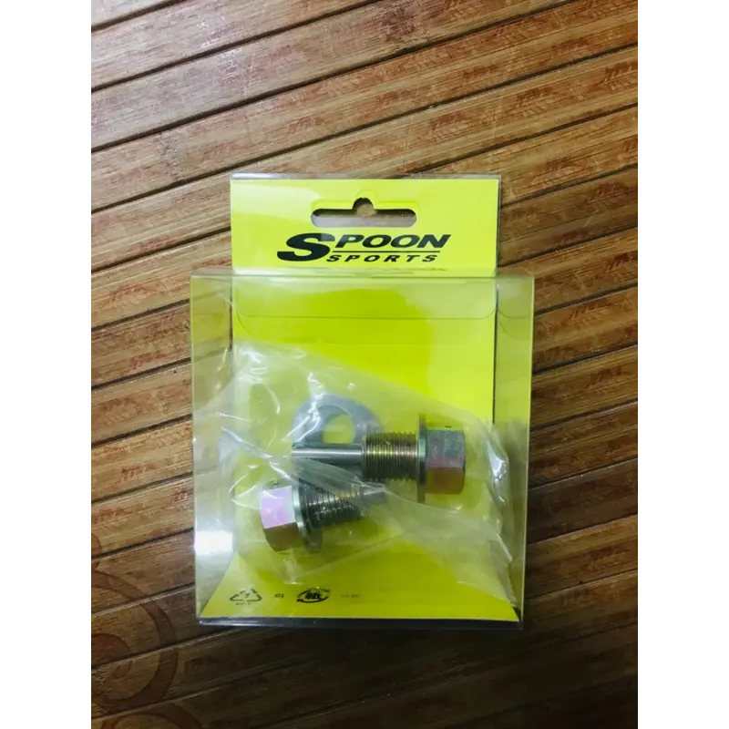 Honda Magnetic Oil Sump Nut & Gear Box Nut SPOON SET MAGNETIC DRAIN ...