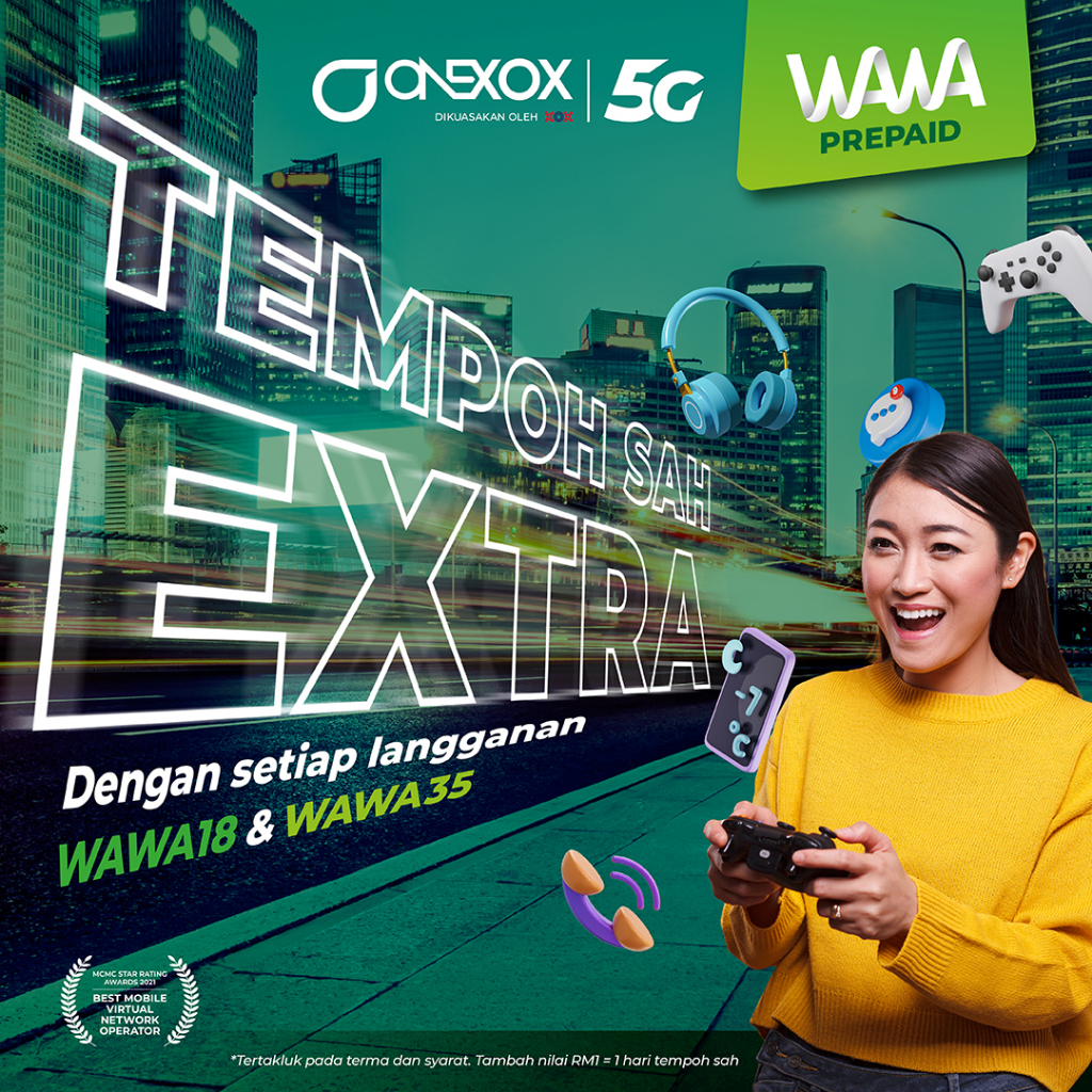 XOX 5G WAWA 18GB 35GB Prepaid Sim Card High Speed Data Internet pantas (+Simcard Bundled ...
