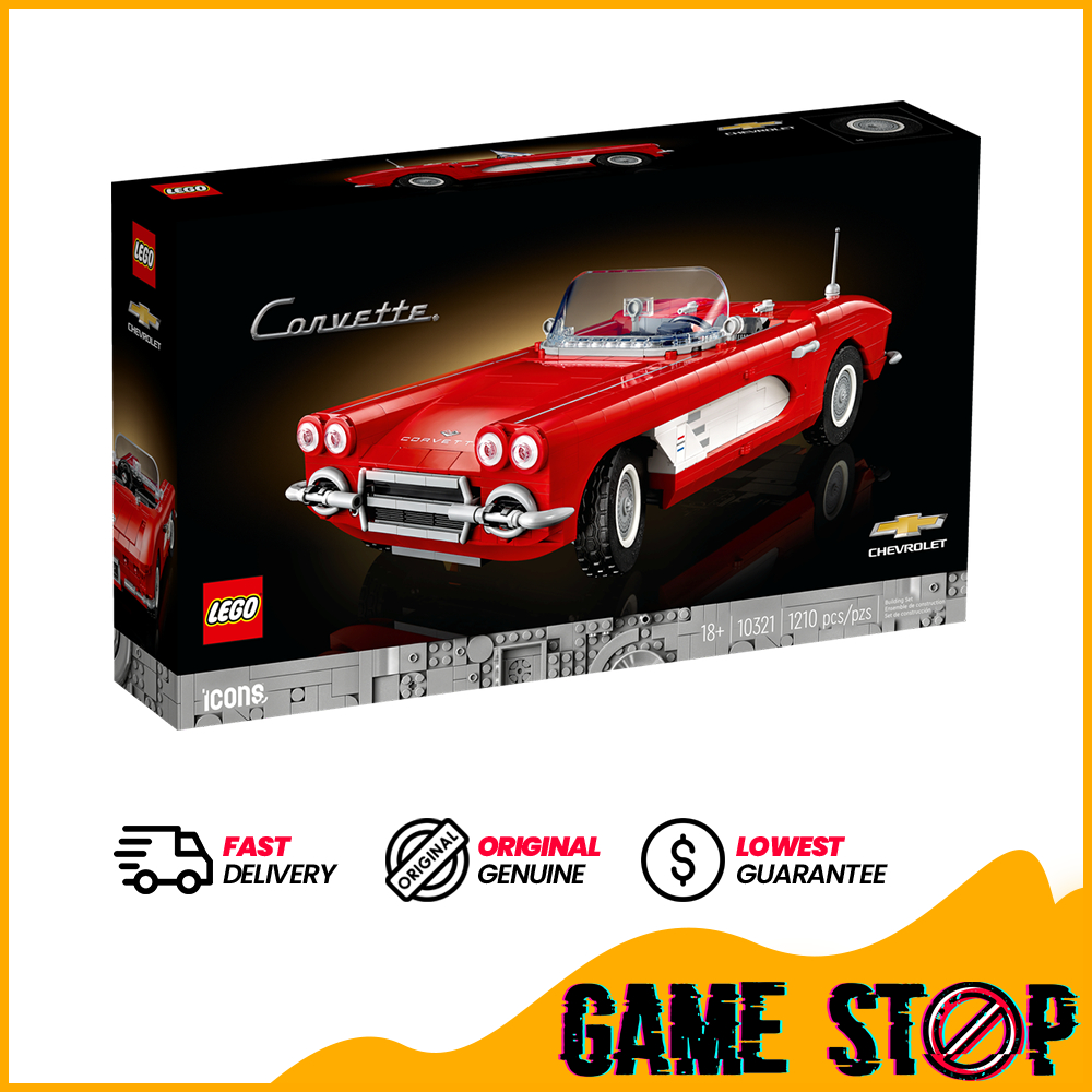 Lego 10321 Chevrolet Corvette C1 | Shopee Malaysia