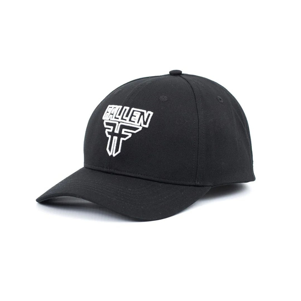 Fallen Insignia Curve Cap Snapback ( Black ) | Shopee Malaysia