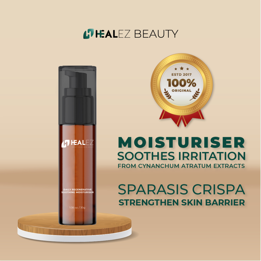 HEALEZ Daily Regenerative Soothing Moisturiser - Variant Size | Shopee ...