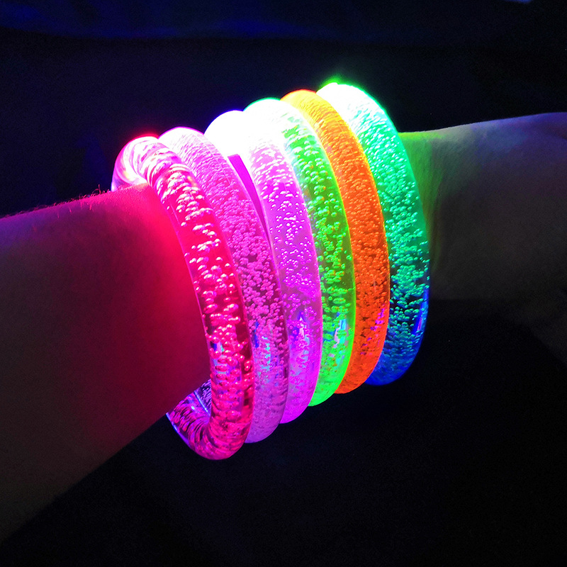 LED Bangle LED Bracelet Neon Party Wear Flashing Bangle Toys | Ready Stock | | Shopee Malaysia