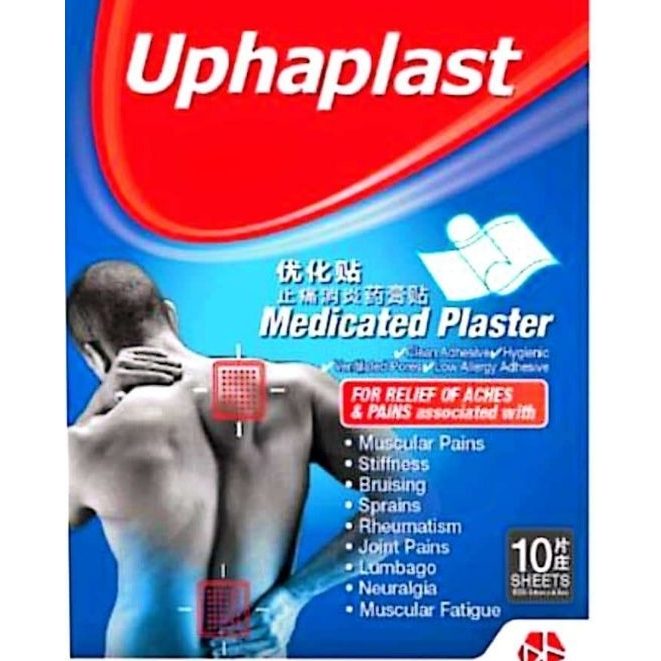 Uphaplast Medicated Plaster ( 10 Sheets ) | Shopee Malaysia