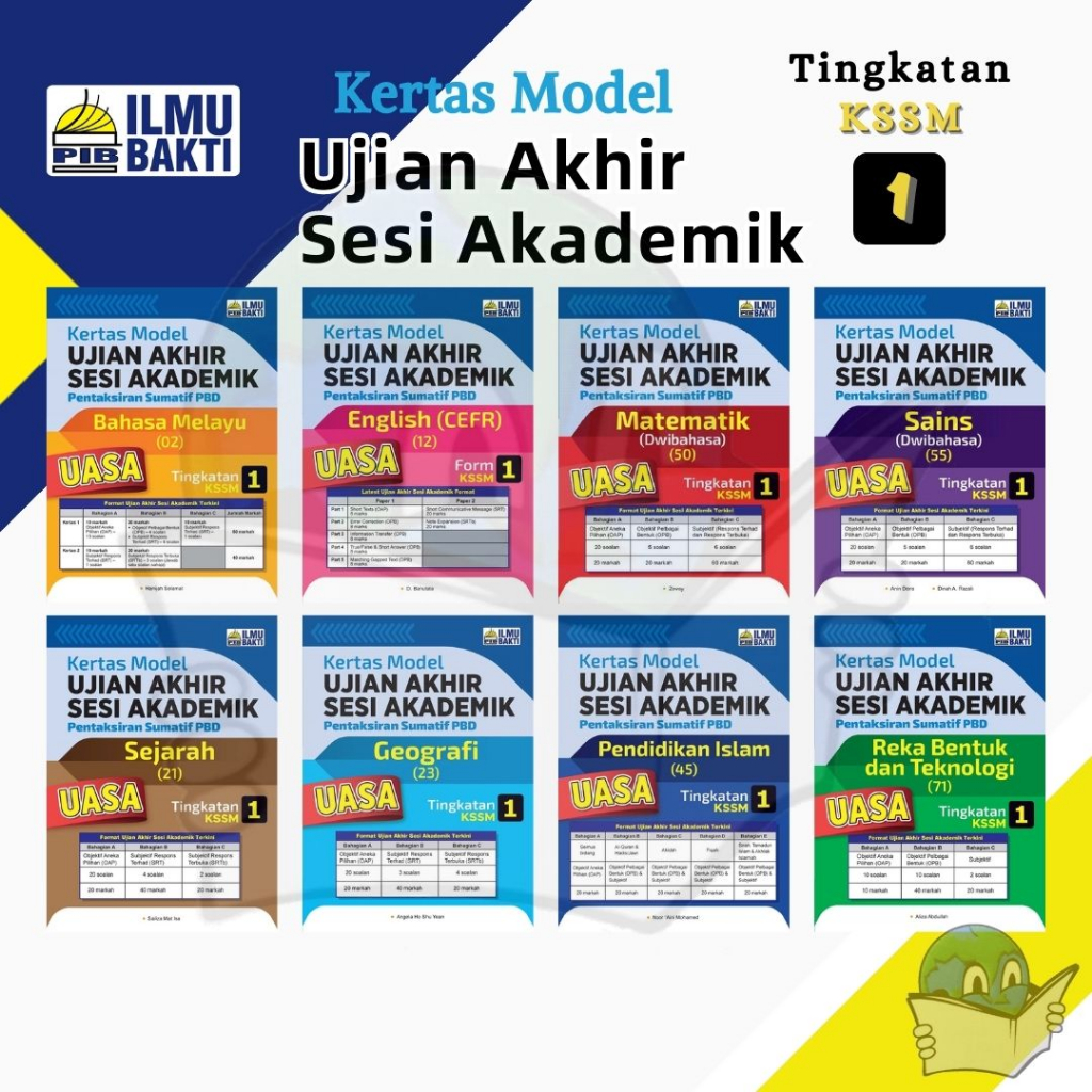 Kertas Model Ujian Akhir Sesi Akademik (UASA) 2023 Tingkatan 1 - BM/Eng ...