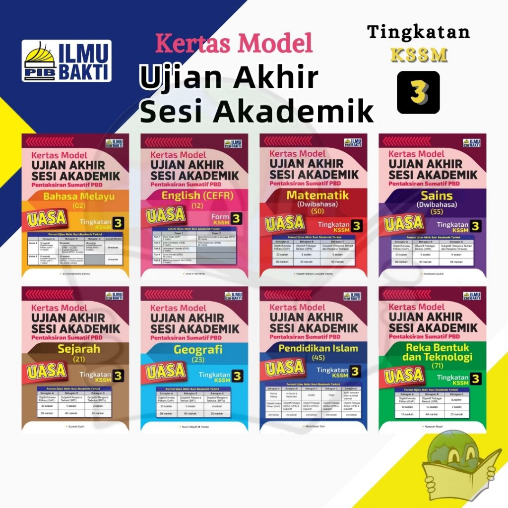 Kertas Model Ujian Akhir Sesi Akademik (UASA) 2023 Tingkatan 3 - BM/Eng ...