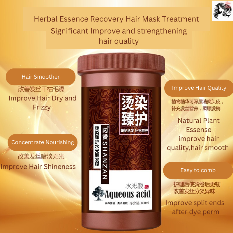 800ml Premium Grade Herbal Essence Recovery Nourishing Hair Care Hair ...