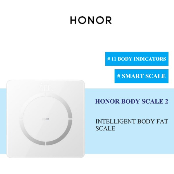 Honor Smart Body Fat Scale 2(Model: LUP-B19) [荣耀智能体脂秤2] | Honor Scale 3 ...