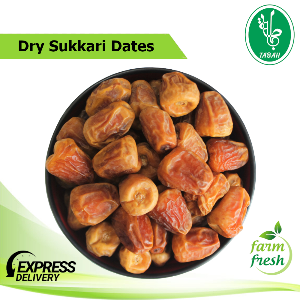 DRY SUKKARI DATES/KURMA SUKKARI KERING/KURMA ARAB SAUDI/1KG/500G ...