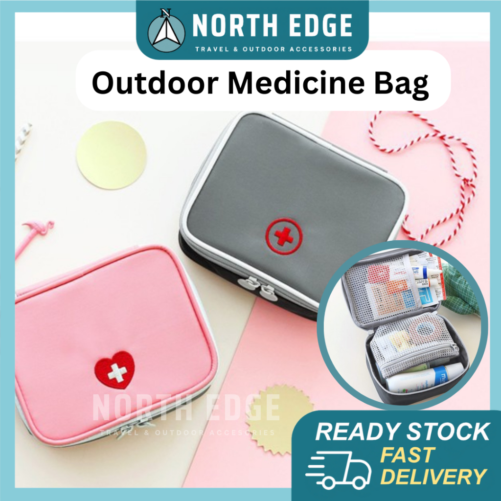 【READY STOCK】Portable Mini Medical Medication Outdoor Travel First Aid ...