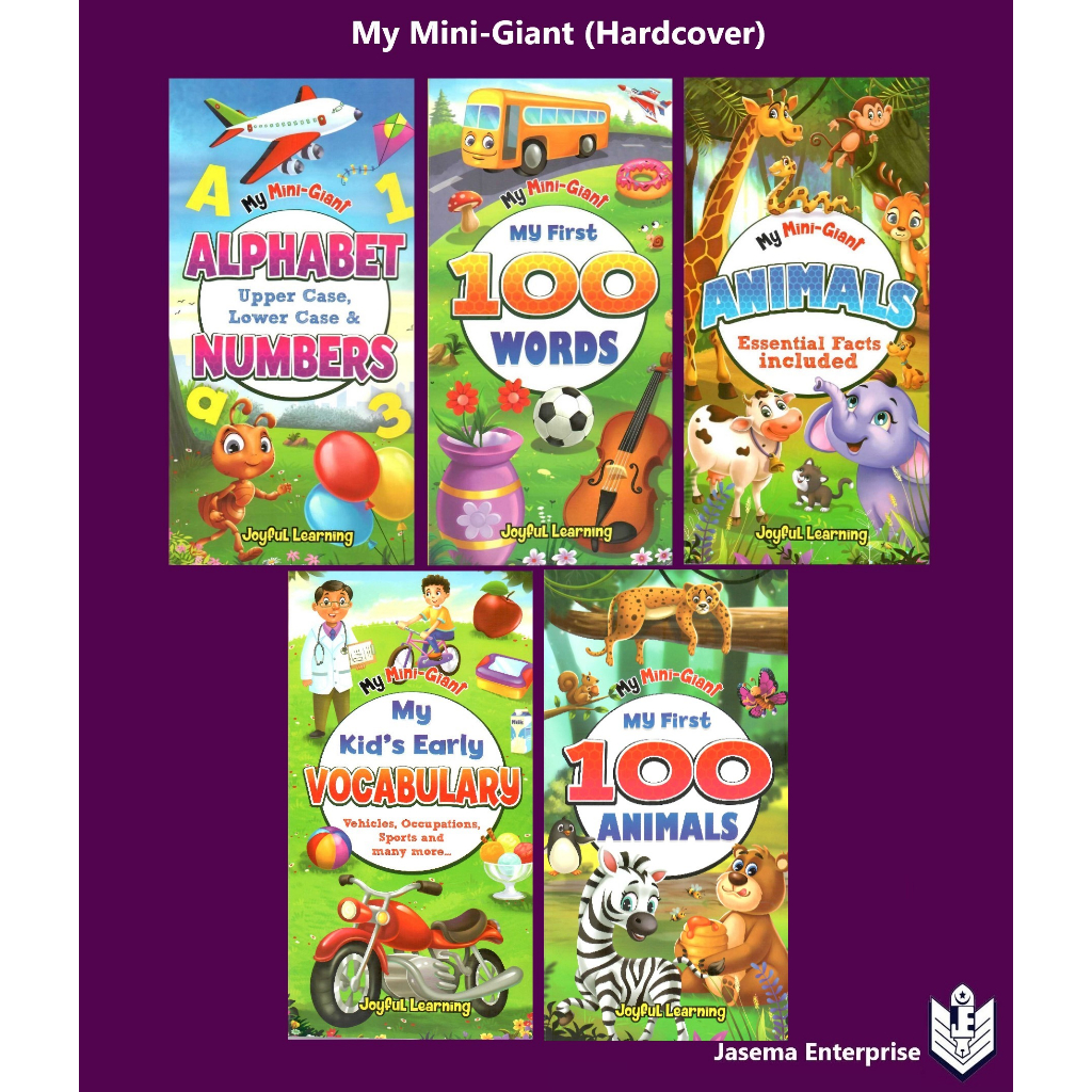 My Mini-Giant Board Book Joyful Learning Alphabet & Numbers | My First ...