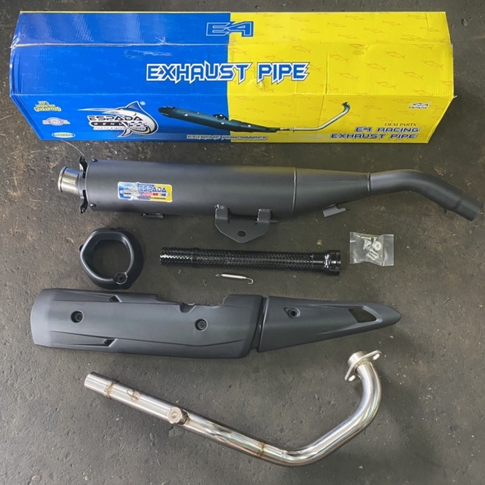 ESPADA RACING MUFFLER EXHAUST STANDARD CUTTING Y15ZR E4-2 SERIES E4-ll E4 >> 28mm / 32mm ...