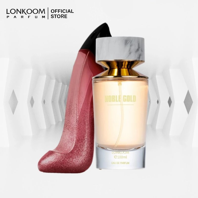 LONKOOM Minyak Wangi Noble Gold EDP Perfume Floral-Woody Fragrance ...