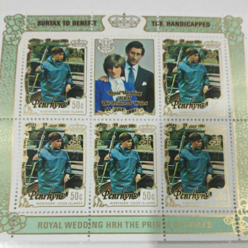 Royal Wedding HRH The Prince Of Wales Stamp | Shopee Malaysia