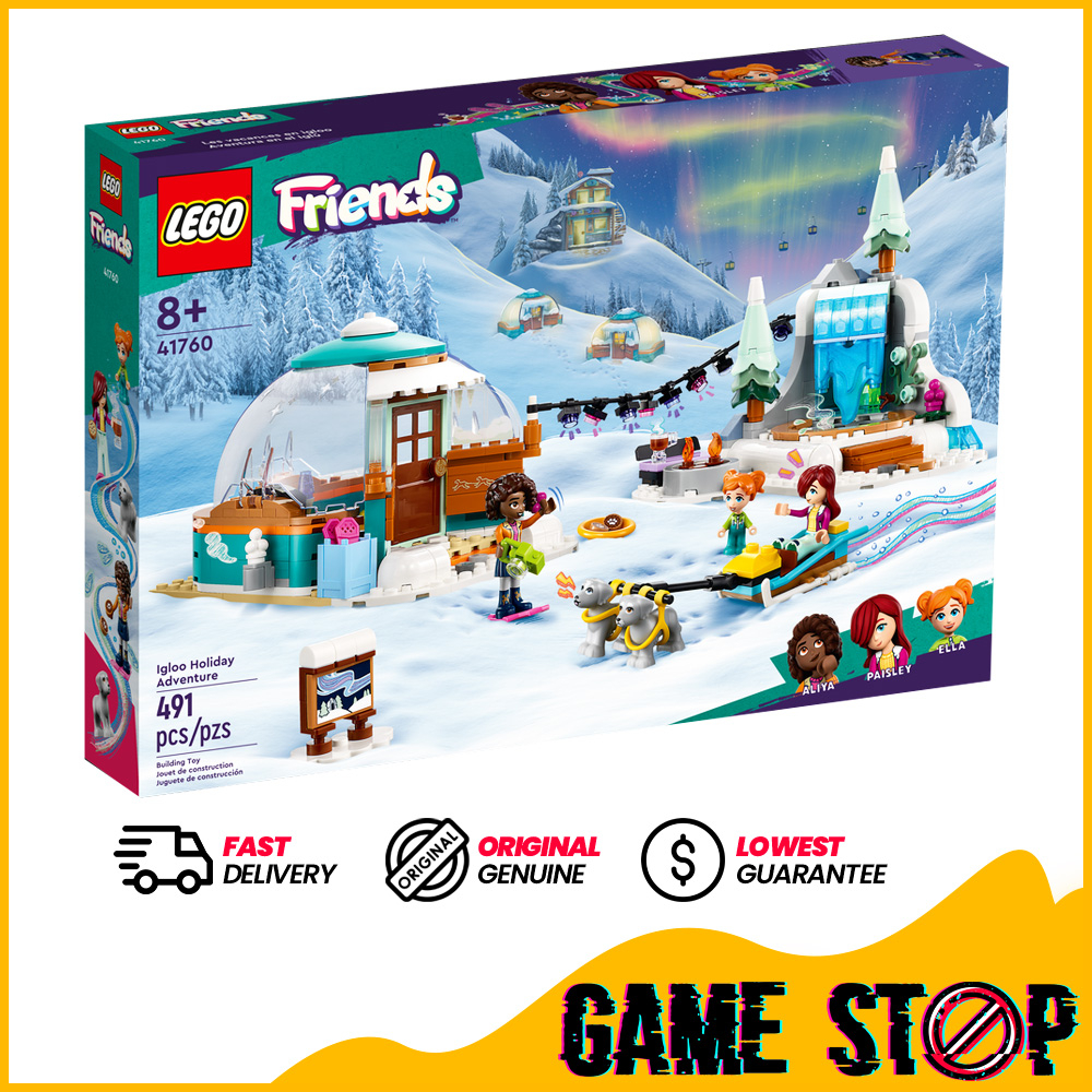 LEGO 41760 Friends Igloo Holiday Adventure | Shopee Malaysia