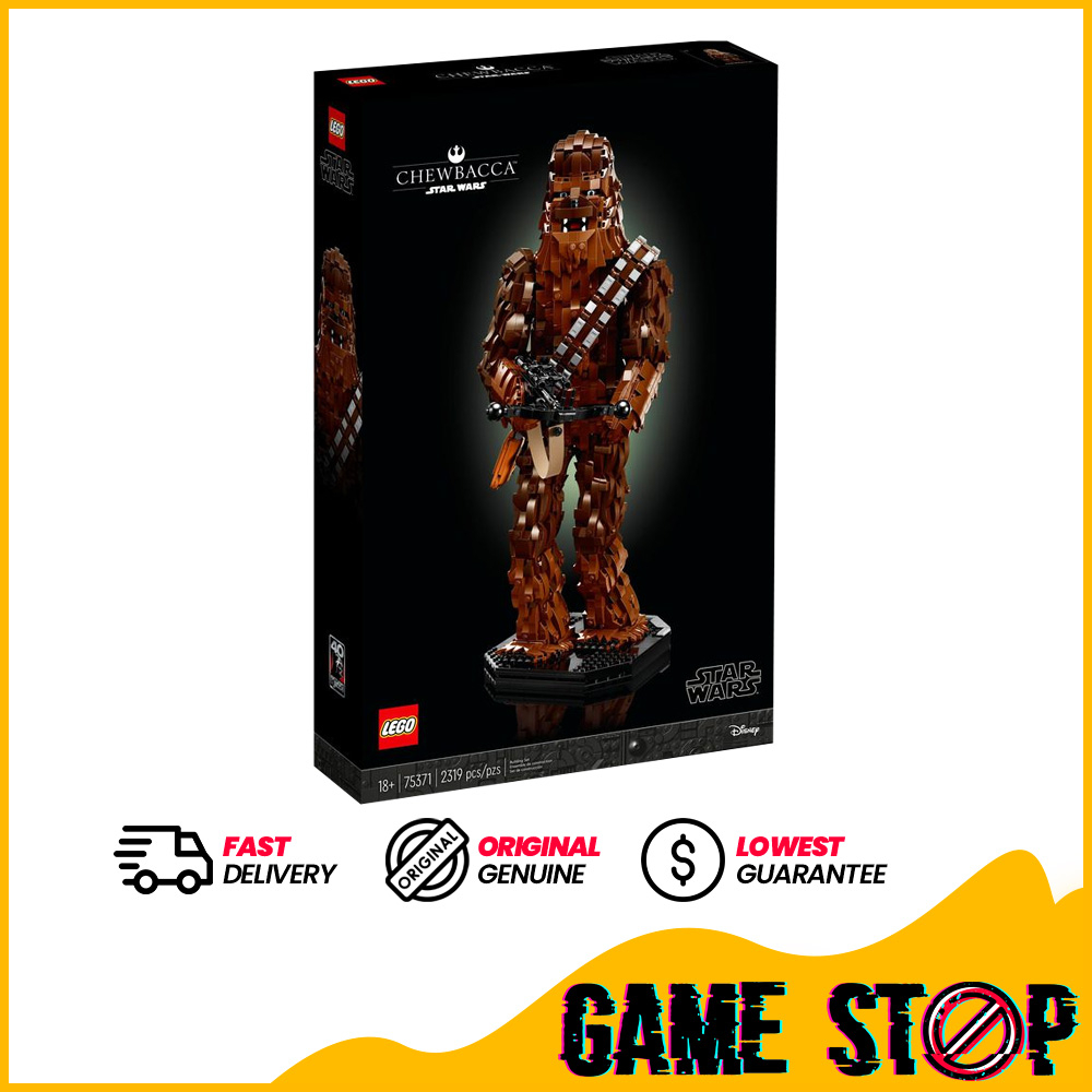 LEGO Star Wars Chewbacca 75371 Buildable Star Wars Collectible | Shopee ...