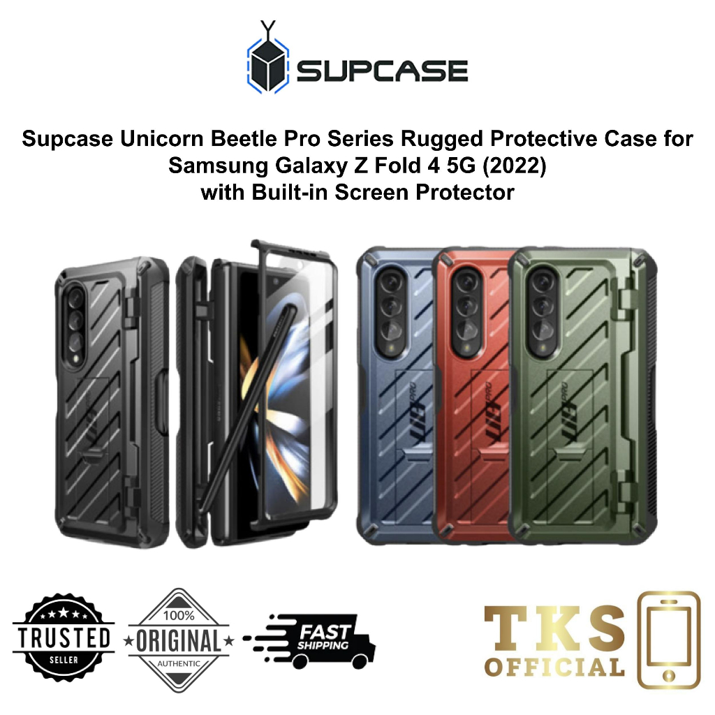 Supcase Unicorn Beetle Pro Series Full-Body Rugged Protective Case for Samsung Galaxy Z Fold 4 ...