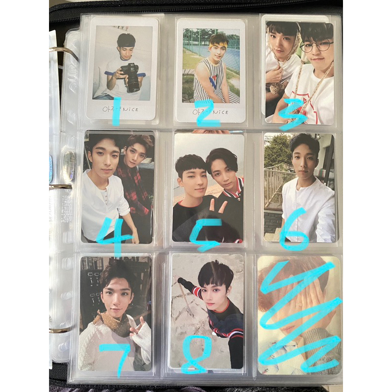 SEVENTEEN DK JOSHUA WONWOO SCOUPS JEONGHAN photocard | Shopee Malaysia