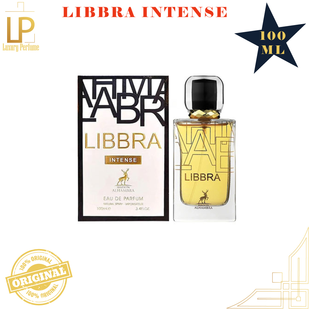 LIBBRA INTENSE Eau de Parfum 100ml BY AL HAMBRA 100% AUTENTIC PERFUME ...