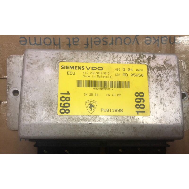 Proton Gen 2 1.3 Engine Ecu (PW811898) | Shopee Malaysia