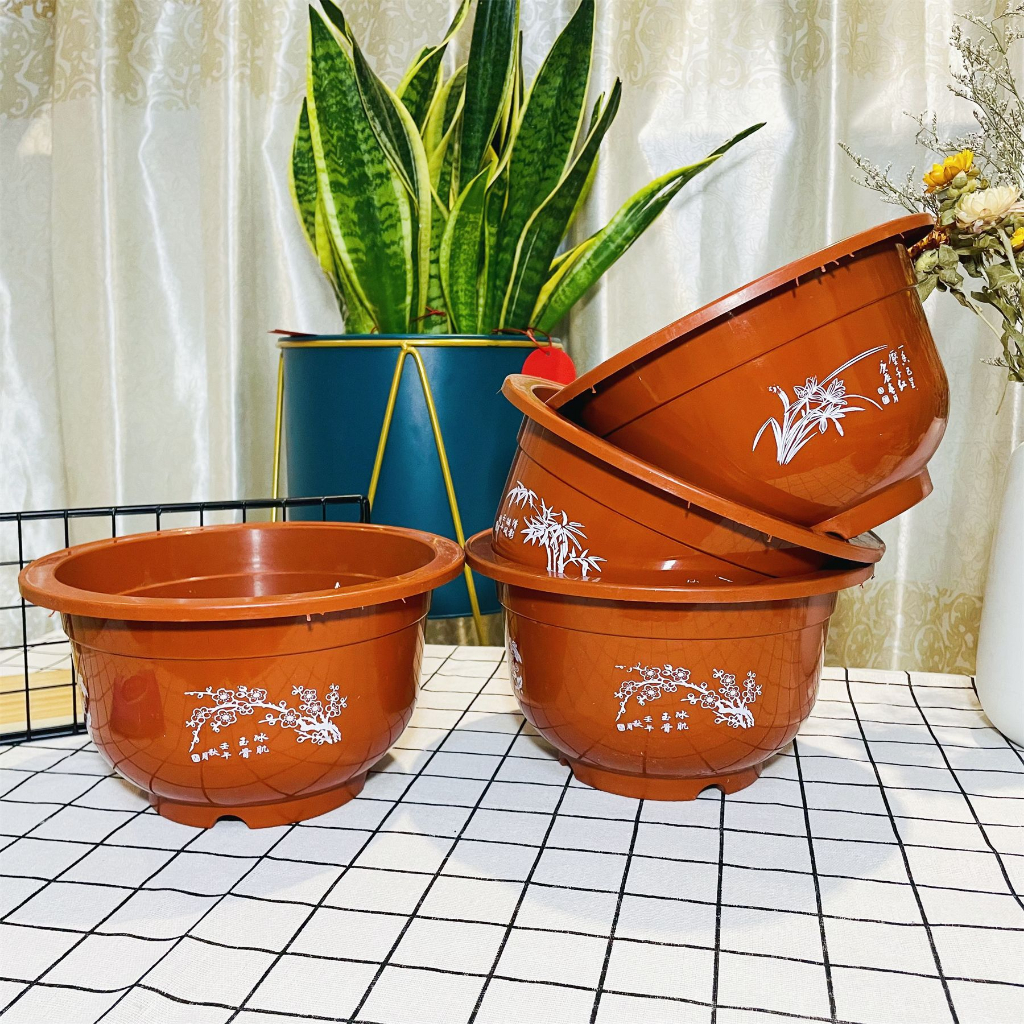 Gafri Plastic Flower Pot Pasu Plastik Besar Gafri Flower Pot Plastic ...