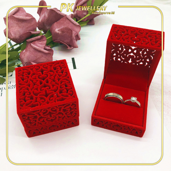 Storage Box Jewellery Box Kotak Dua Cincin Gift Box Ring Box Couple ...