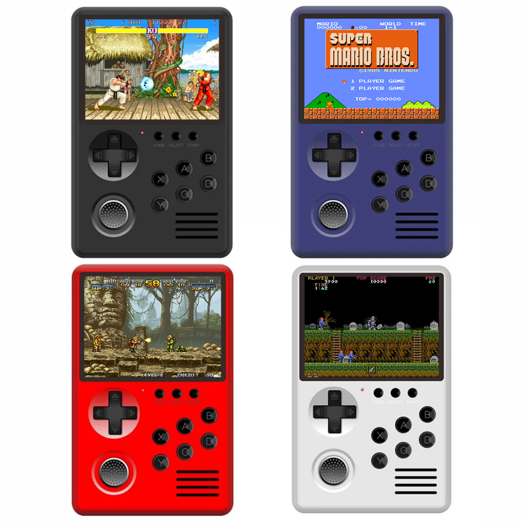 M3S Retro Handheld Game Console Portable Console Game Player 4GB 1500 ...