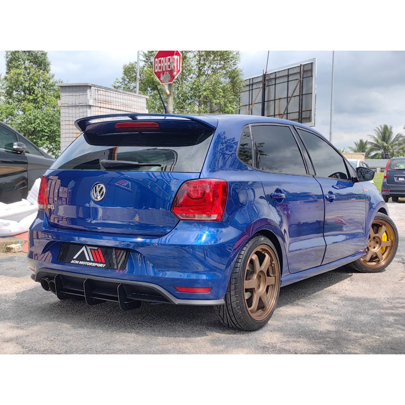 Volkswagen polo hatchback gti rear diffuser | Shopee Malaysia