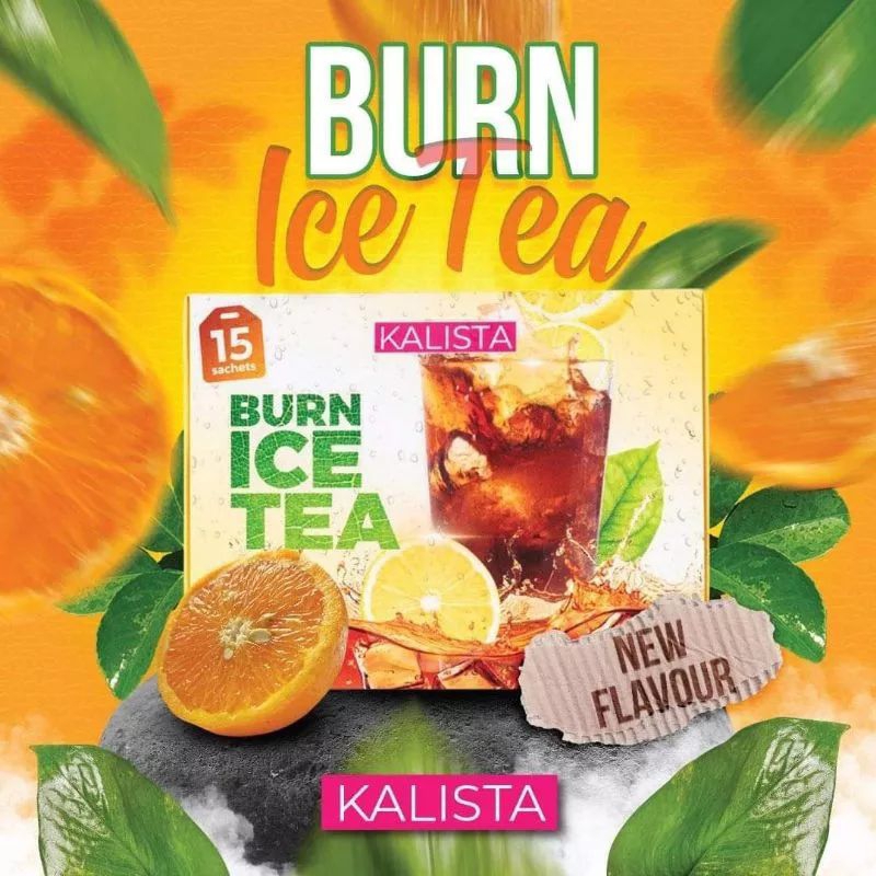 🍋𝗢𝗥𝗜𝗚𝗜𝗡𝗔𝗟🍋 ||BURN Ice tea Kalista || NABTeaTox Orignal HQ/NAB Tea detox ...