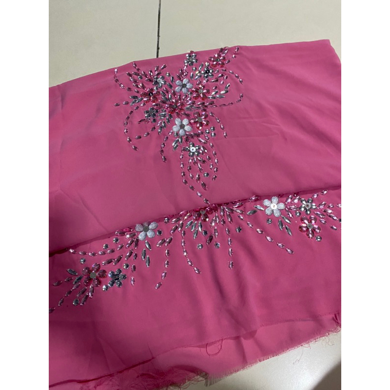 NEW: Kain Pasang Dengan Batu Manik | Shopee Malaysia